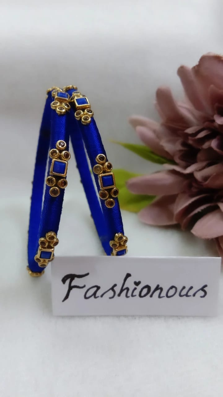Silk Thread Bangles – Fashionous